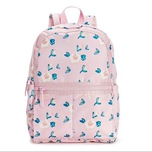 Bags | Pink Floral Dome Backpack | Poshmark